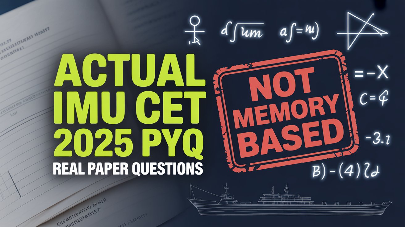 IMU CET Exam Pattern 2026 – Subjects, Marks, -0.25 Negative Marking ...